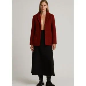 Jackets & Coats | Wool Mohairblazer Oxblood Blazer Red 6 | Poshmark